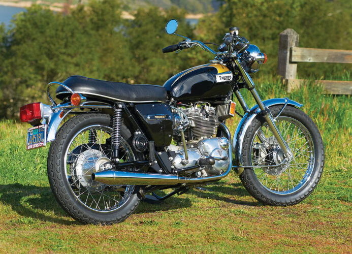 Classically Fast 1974 Triumph Trident T150V - Motorcycle Classics